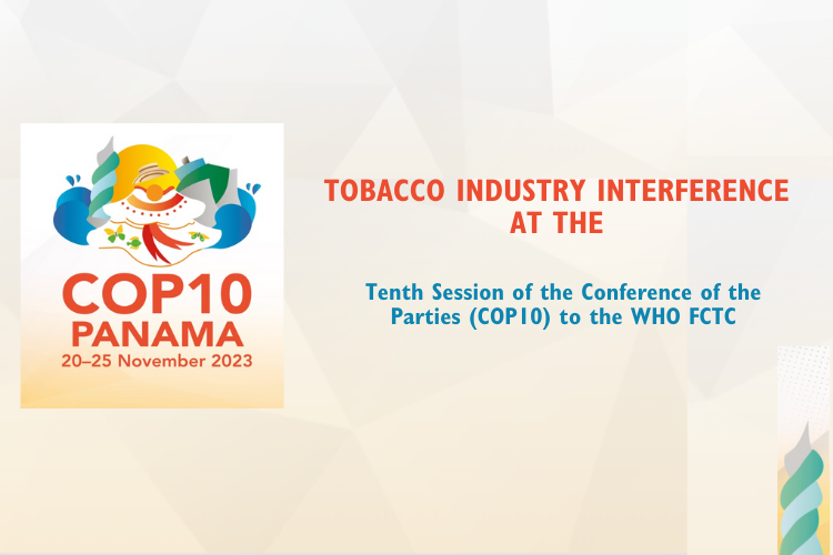 Tobacco Industry Interference at COP10 of the WHO FCTC | GGTC